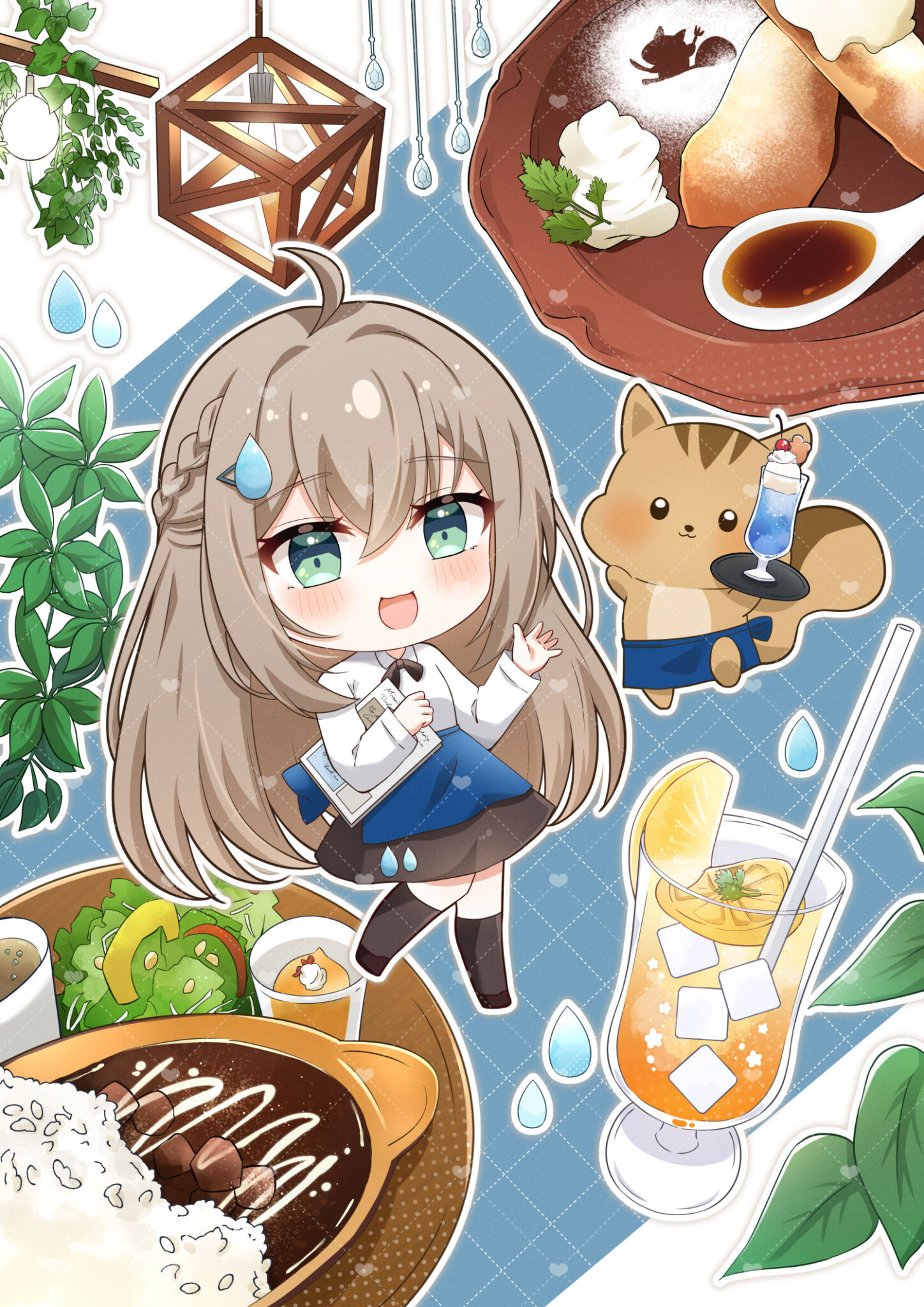 オリジナル【ミニキャラ】｜ゆづき｜yuzuki_work